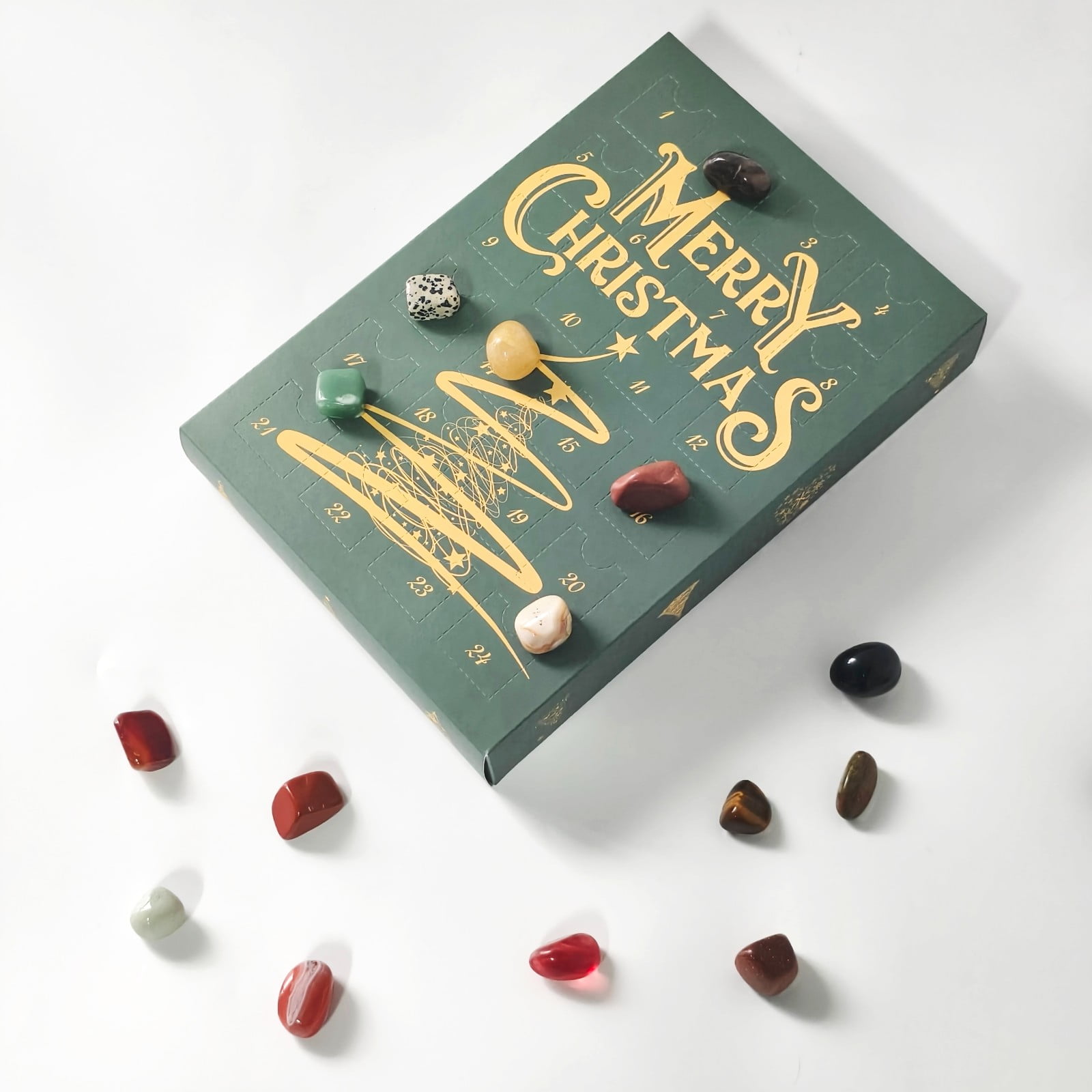 Geology Advent Calendar 2025 - 24 Days Natural Stone Collection ...
