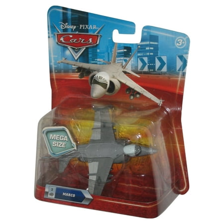 Disney World of Cars Marco The Jet (2009) Mattel Mega Size Die-Cast Toy ...
