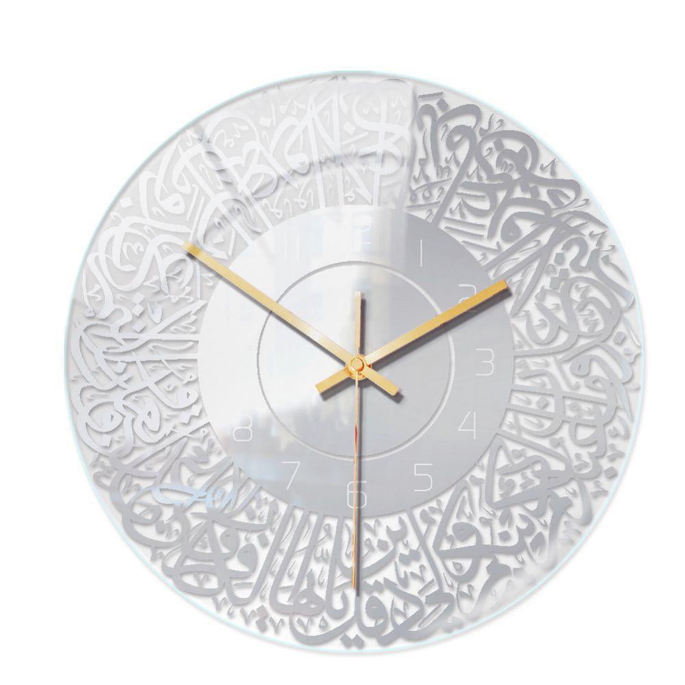 Clasic Silent Clock,Wall Clocks,Round Easy To Read Clock,Modern Quartz ...