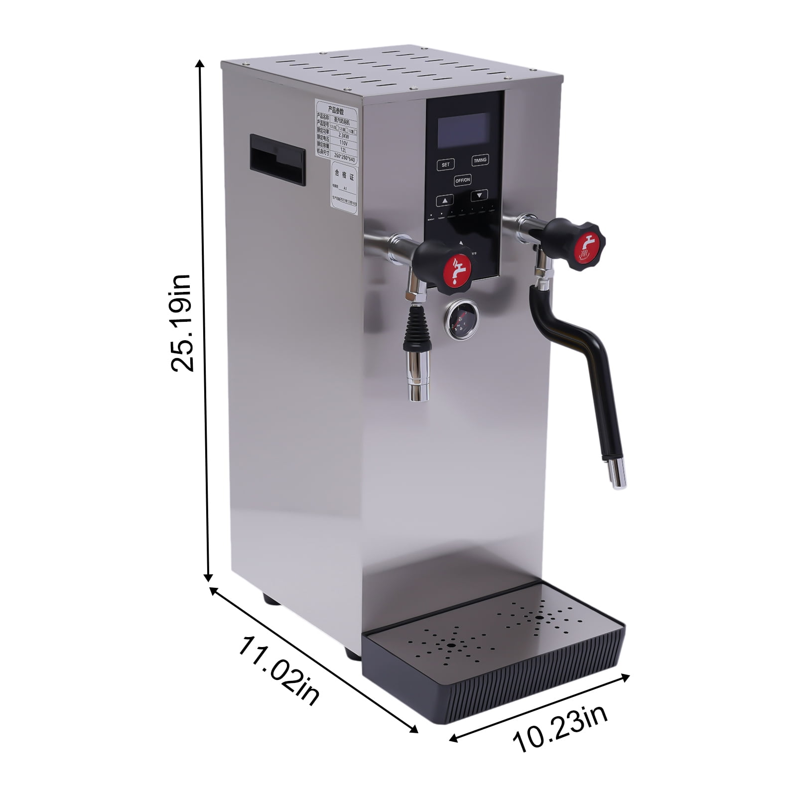 Miumaeov Commercial Milk Frother 110V Steam Milk Philippines | Ubuy