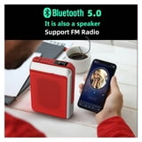 Voice Amplifier 30W UHF Wireless Microphone 5.0 Speaker Colle Teacher ...