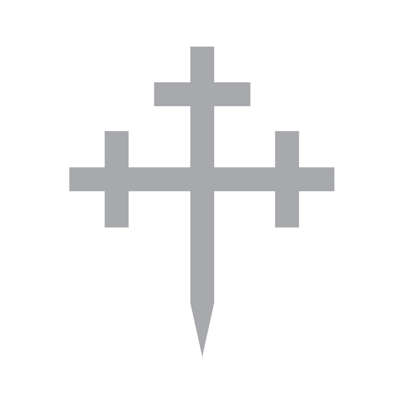 Cross Crosslet Fitchy Sticker Decal Die Cut - Self Adhesive Vinyl ...