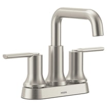 Moen Wellton Contemporary One-Handle Bathroom Faucet, Spot Resist ...