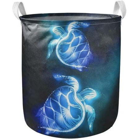 Neon Turtle Laundry Basket,Laundry Hamper,Collapsible Storage Bin ...