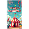 Carnival Welcome Banner Circus Theme Tent Party Decorations Celebration ...