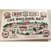 roy toy log building set the fort number 10
