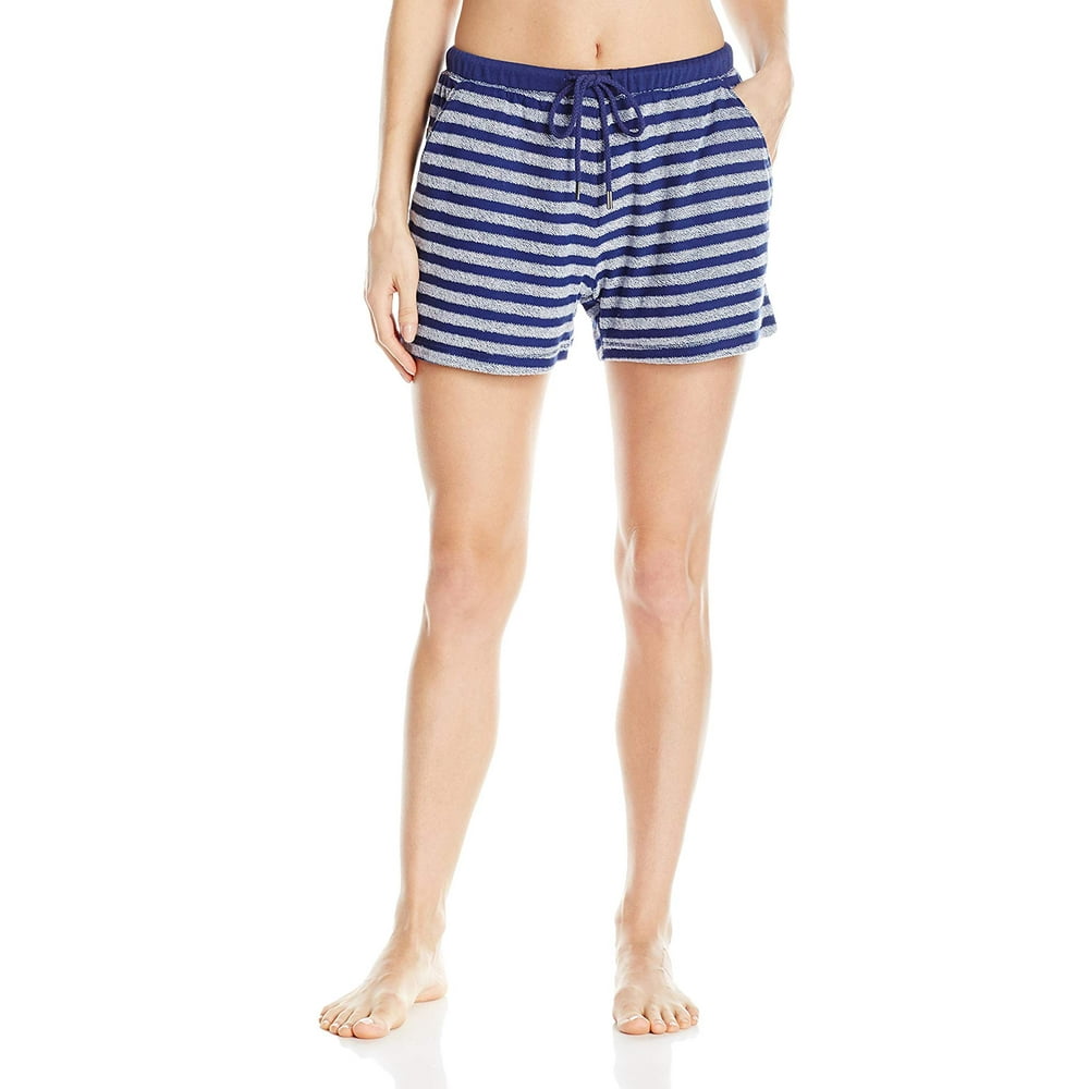 Nautica Nautica Womens French Terry Boxer Pajama Shorts