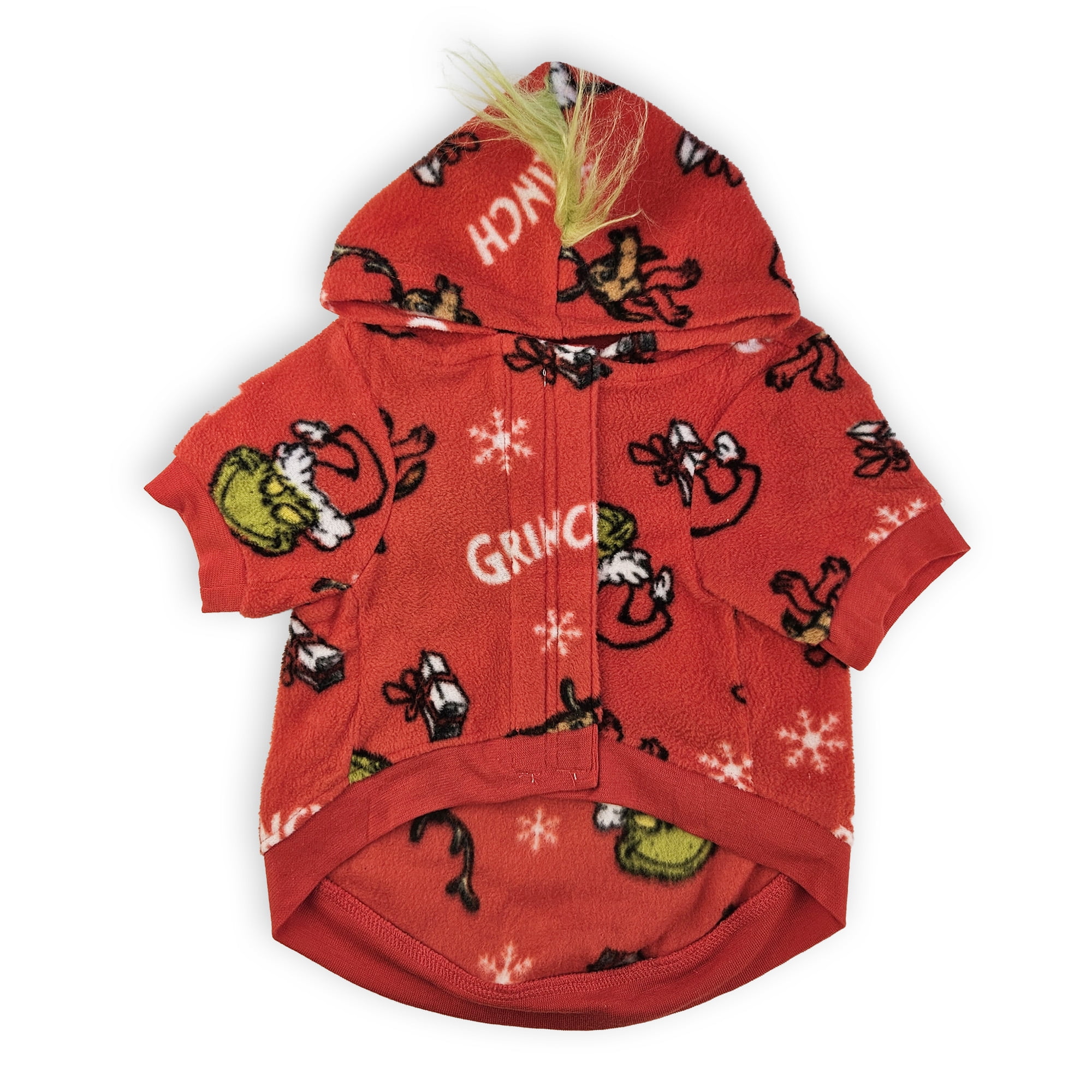 Click here for Ntd Holiday Grinch 1-Piece Colorful Aop Dog Coat F... prices