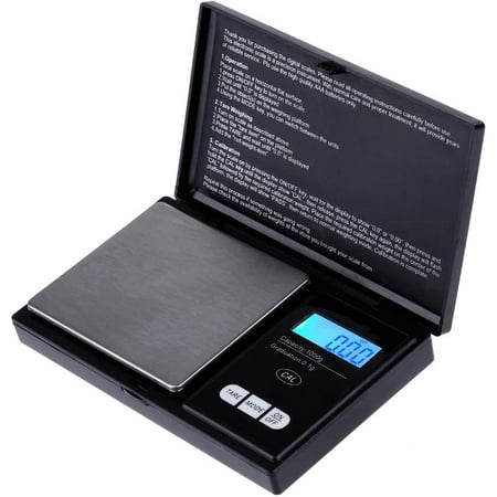 Digital Pocket Scale 1000g x 0.1g, Kitchen Scales, Jewelry Scales Mini ...