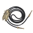 Giaone Braided Shoestring Necktie Bola-Tie Western Cowboy Rodeo ...