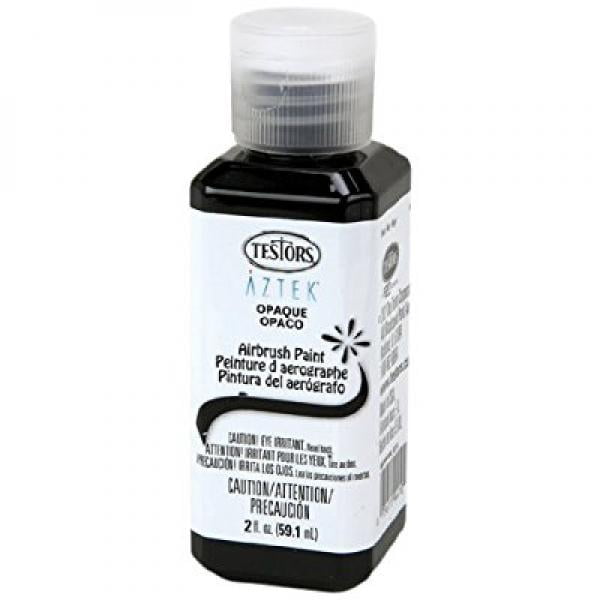 Testor Corp. Aztek Airbrush Paint, Opaque Black Acrylic, 2 oz ...