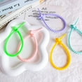 22cm Candy-Colored Stars Silicone Rope Data Line Binding Tape Jewelry ...