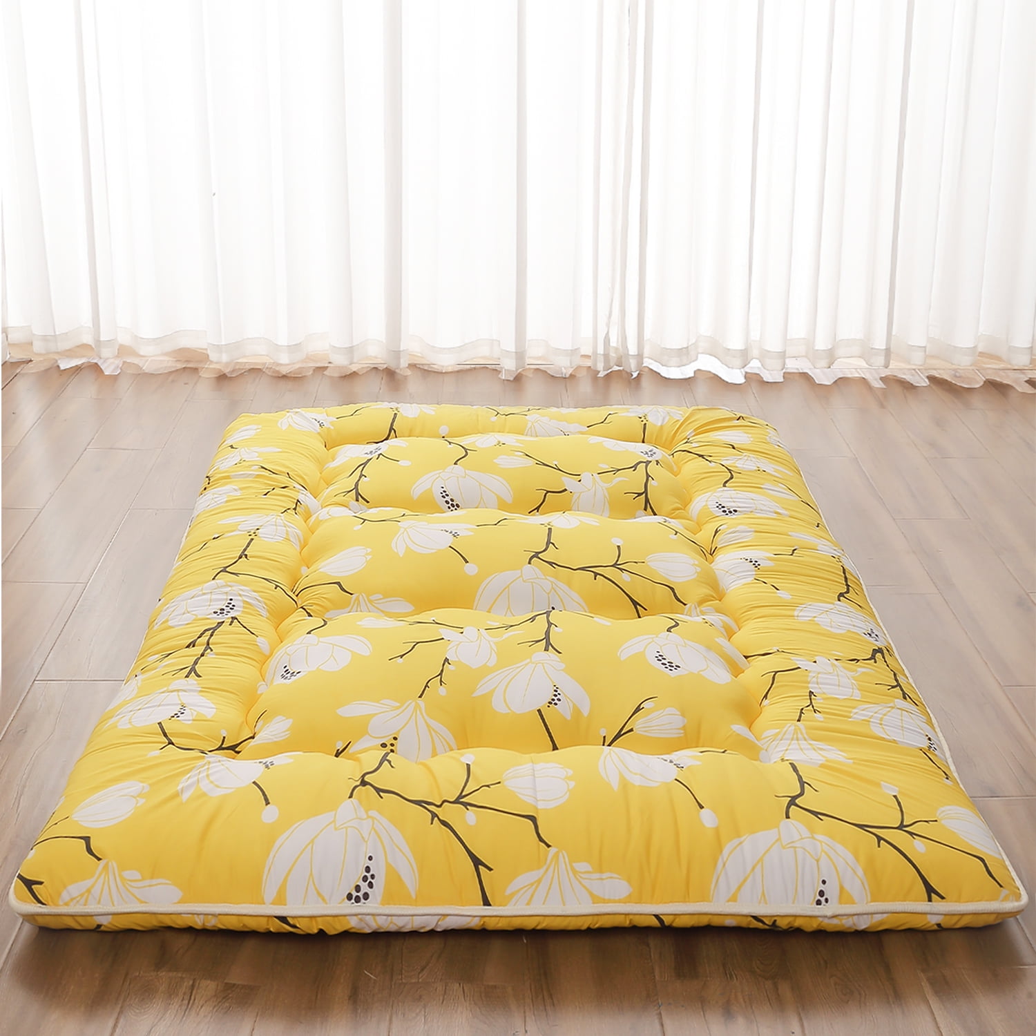 Zelladorra Japanese Floor Mattress Futon Mattress With Portable