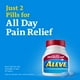 Aleve Caplets Easy Open Arthritis Cap Naproxen Sodium Pain Reliever, 90 ...