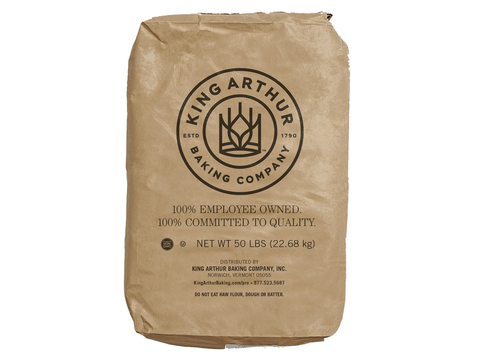 King Arthur Whole Wheat Flour, 50 lb Bag - Walmart.com