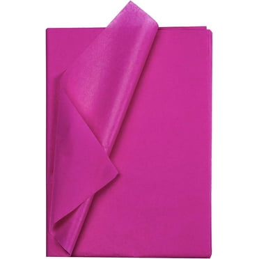 Hot Pink Tissue Paper, 15"x20", 100 ct - Walmart.com