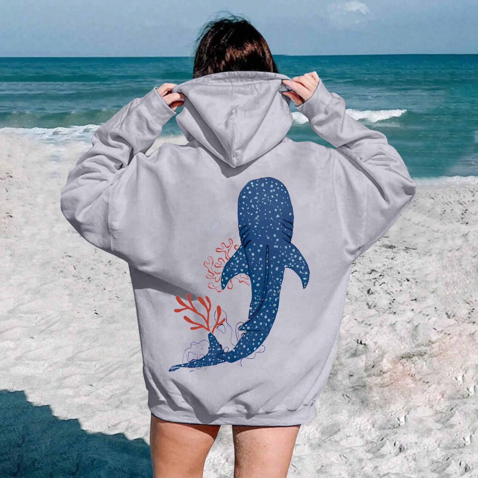 Click here for Tinz Hoodies For Women Word Graphic Sweatshirts Fo... prices