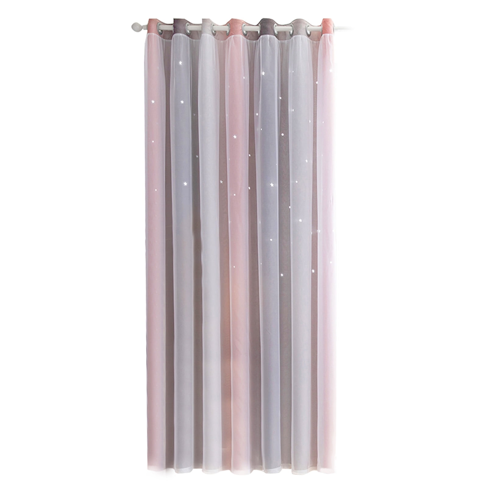 Click here for Tfixol 1pc Curtain Simple Gradient Hollow-Out Star... prices
