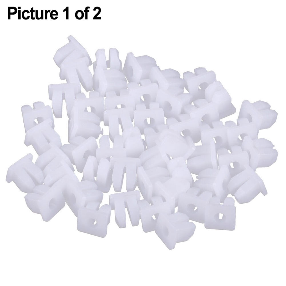 9mm Nut Grommet Clamp Nylon Fixeding Clips for Car Lights Buckle ...