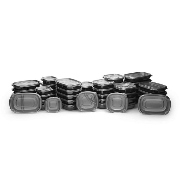 Rubbermaid 100-Piece Meal Prep Food Storage Containers Set - Walmart.com