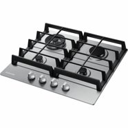 Magic Chef MCSCTG24S 24" Stainless Steel Gas Cooktop With 4 Burners ...