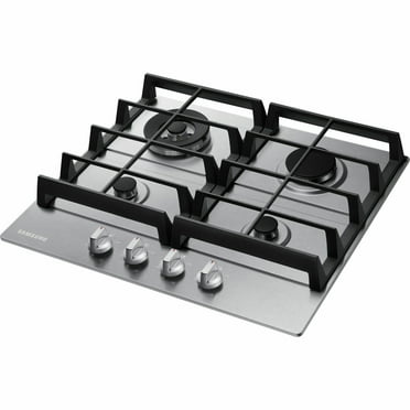 Magic Chef 24" Gas Cooktop with 4 Burners, Stainless Steel - Walmart.com