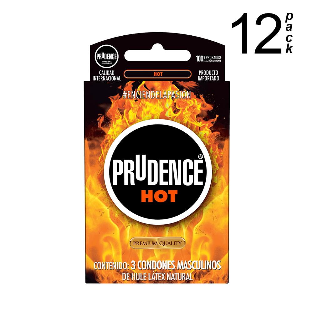 Condones Prudence Hot 12 Pack - S005 Prudence Hot | Walmart en línea