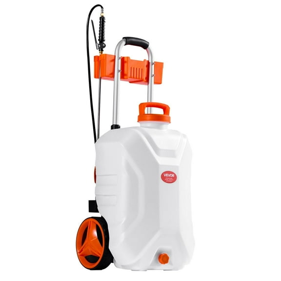 Master Manufacturing 9-Gallon Rechargeable Cart Sprayer, 12V Pump, Long ...