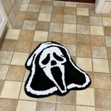 Ghostface Tufted Carpet Scream Movie Fluffy Rug Handmade Non Slip ...
