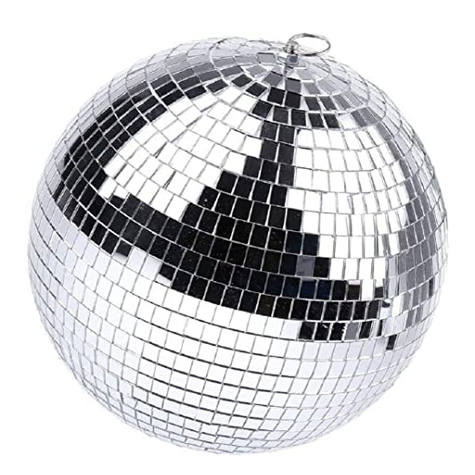 Click here for Unbranded Silver Mirror Disco Ball Hanging Ball Wi... prices