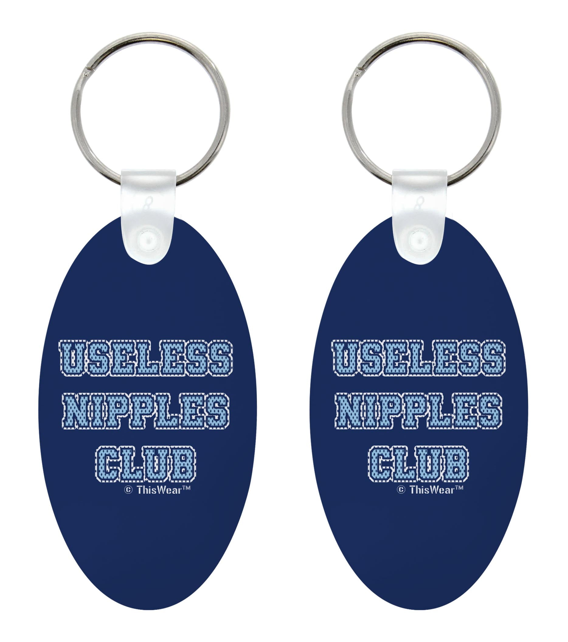 ThisWear New Dad Gifts Useless Nipple Club Breastfeeding Humor 2-Pack ...