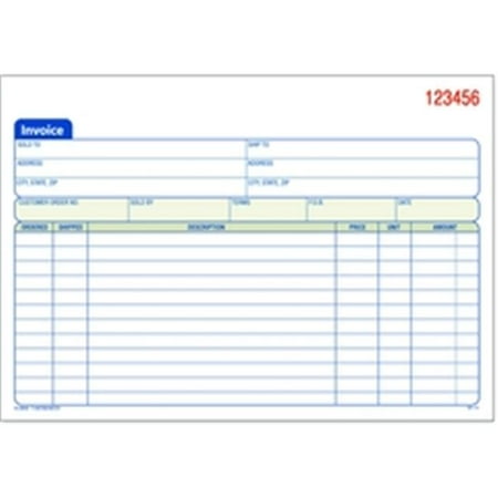 Adams Invoice Book, 2-part, carbonless, 50 ST per BK | Walmart Canada