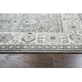 Rizzy Home ZH7093 Gray 5'3" x 7'6" Power-Loomed Area Rug - Walmart.com