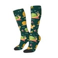 Vsdgher Snails And Butterfies Print Thigh High Socks Extra Long ...
