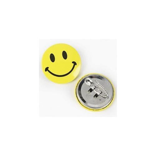 Mini Smile Face Buttons (4Dz) - Party Favors - 48 Pieces - Walmart.com