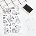 2Pcs 2 Style PVC Plastic Stamps for DIY Scrapbooking Photo Album ...