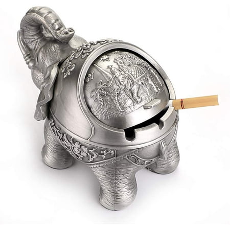 Vintage Win proof Ashtray with Li s Retro Elephant Mo eling Tabletop ...