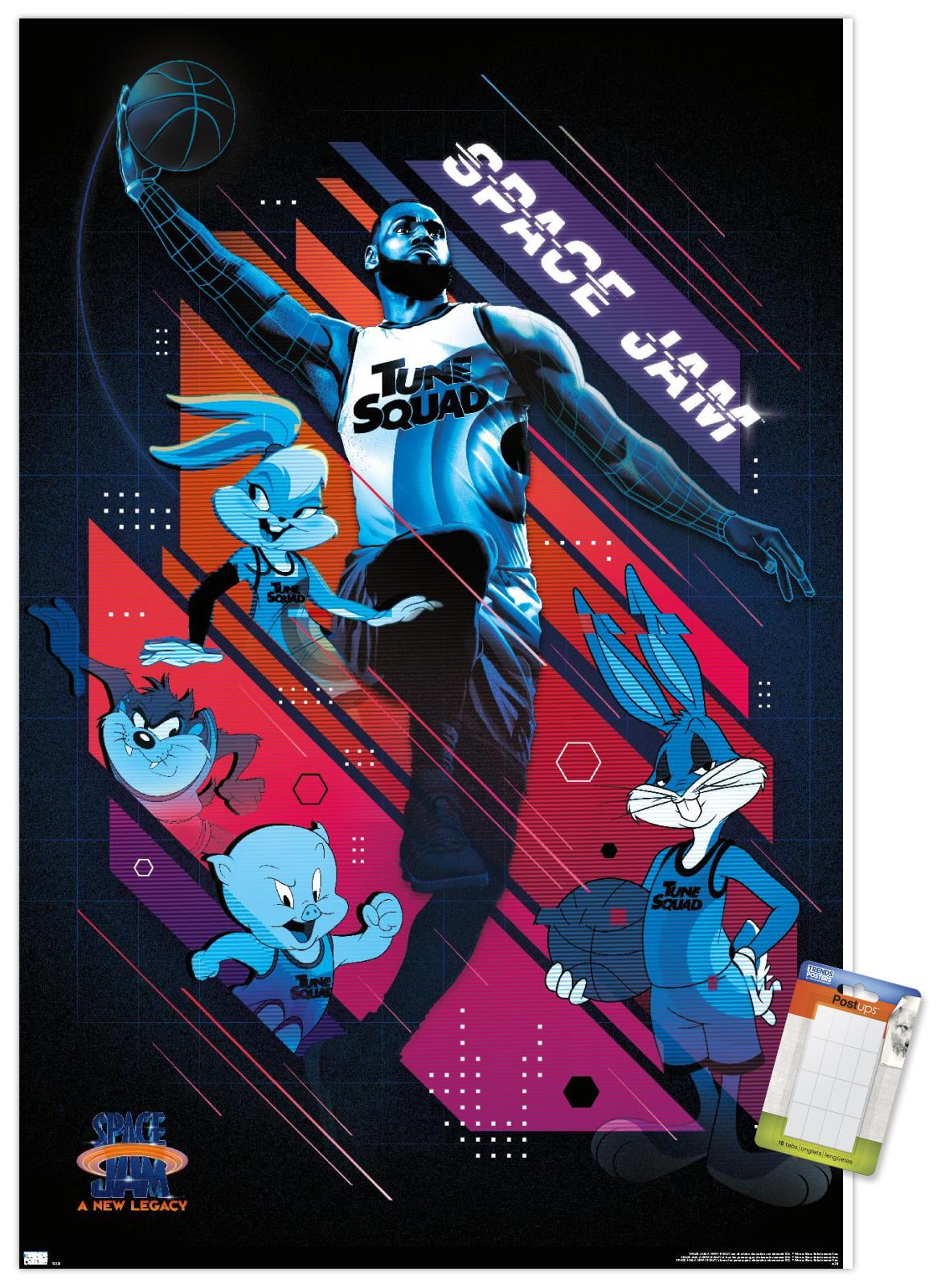 Space Jam: A New Legacy - Starters Wall Poster, 22.375" x 34" - Walmart.com