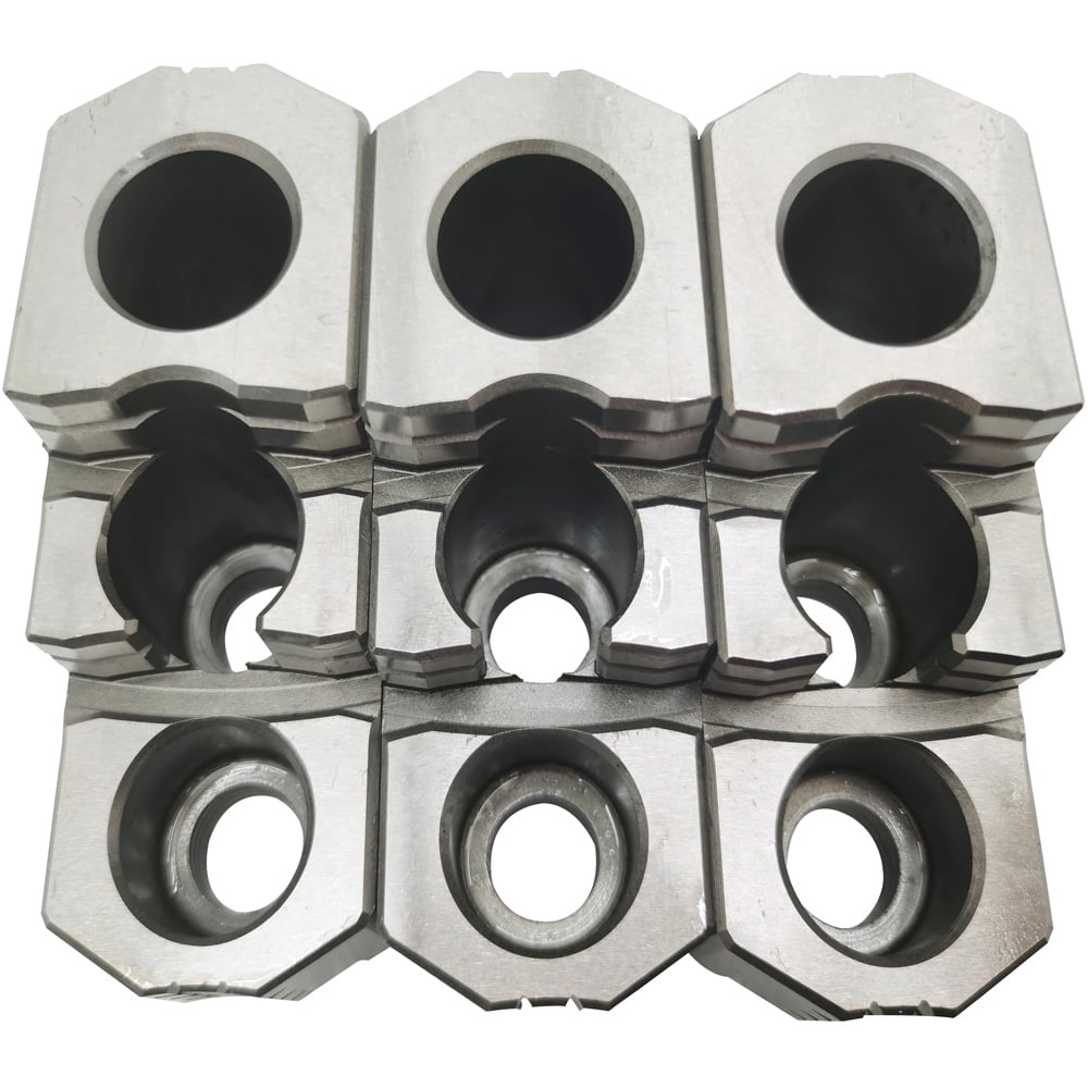 8" Hard Jaws Three Steps Hard Steel Lathe Chuck Jaw Set 3pcs/set for Kitagawa - Walmart.com