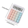Qonioi Cute Mini Scientific Calculator, 12-Digit Portable Student Calculator with Plastic Keys ...