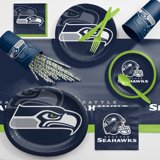 Seattle Seahawks Paper Beverage Napkins 48 Count for 24 Guests ...
