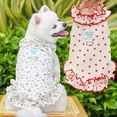 Riklu 2 Pack Dog Dresses for Small Dogs Girl, Polyester Stretchy ...