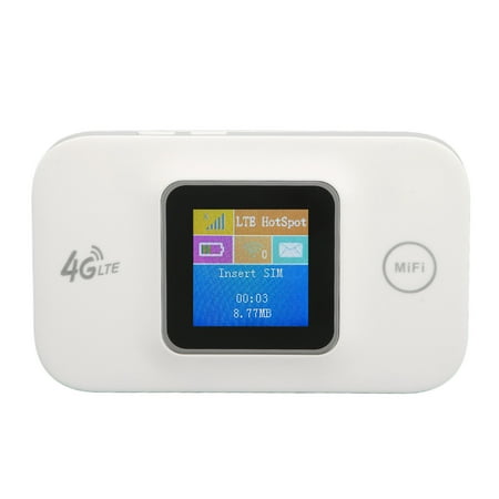Mobile WiFi Hotspot, Portable WiFi Hotspot White 3G 4G High Speed ...