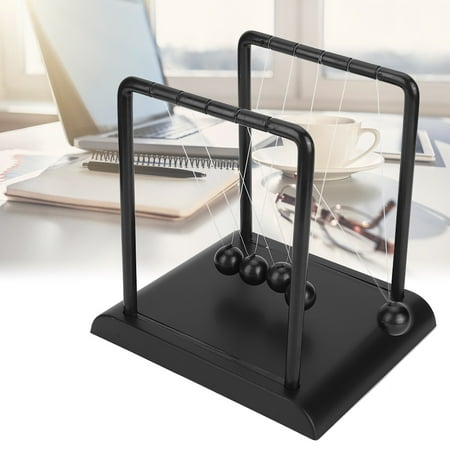 Peahefy Early Educational Toy,Pendulum Ball,Newton's Cradle Steel Balls ...