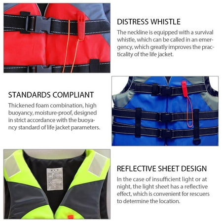 Outdoor Life Jacket for Adult Outdoor Life Jacket Swimming Life Jacket ...