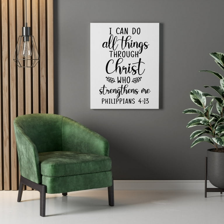 Philippians 4 13 Wall Art