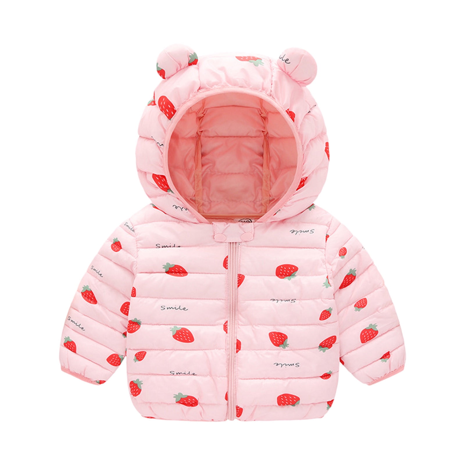 Ketyyh-chn99 Girl Jacket Girl Coats 2t Toddler Boys Girls Winter Windproof Cartoon Hooded Coat ...