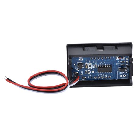 Volt Digital Voltmeter Display,3 Wire DC Digital Wire Voltmeter Display ...