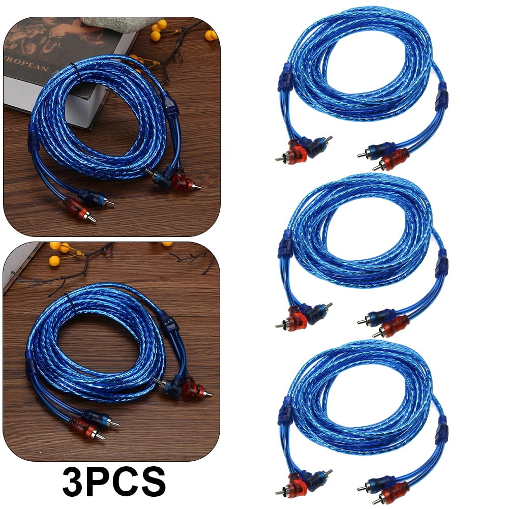 Cable Audio Modificado para Automóvil 5 Metros Cable Audio RCA Cable ...