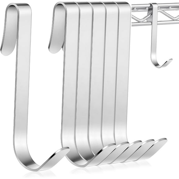 eShelf Set of 4 Rail Hooks for Garage Racks and Wall Storage Shelves ...